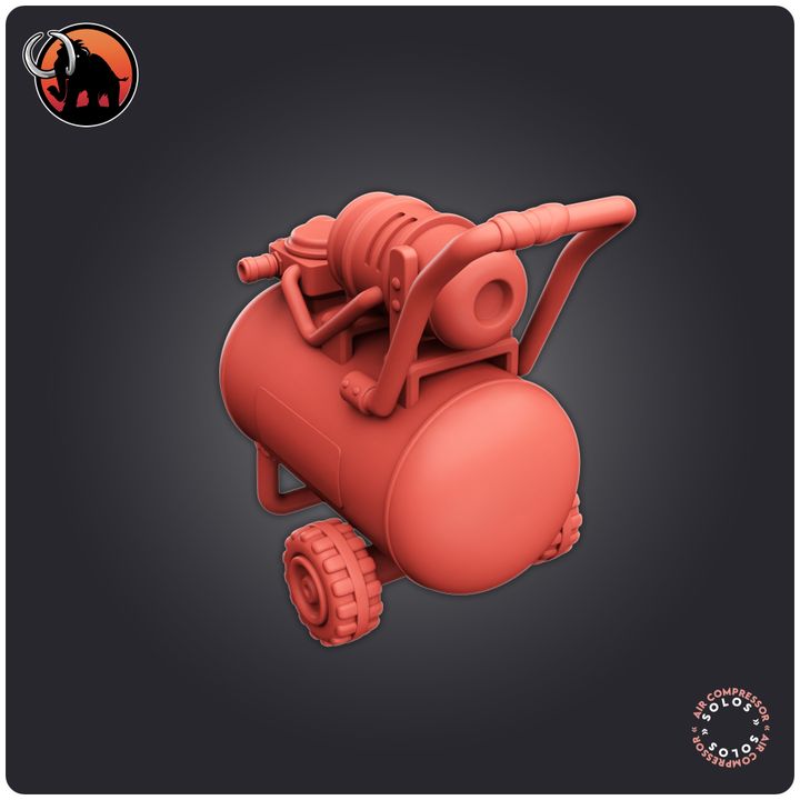 3D Printable Air Compressor by Plastic Age