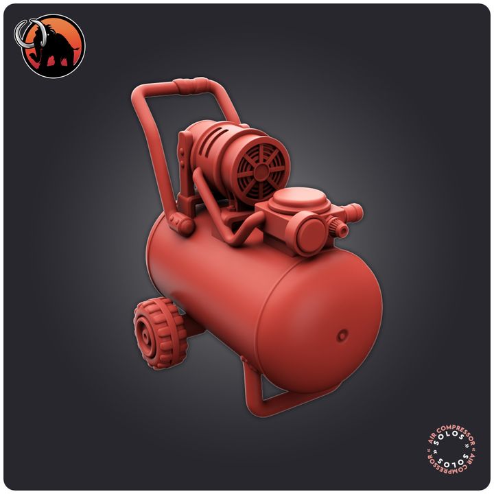 3D Printable Air Compressor by Plastic Age