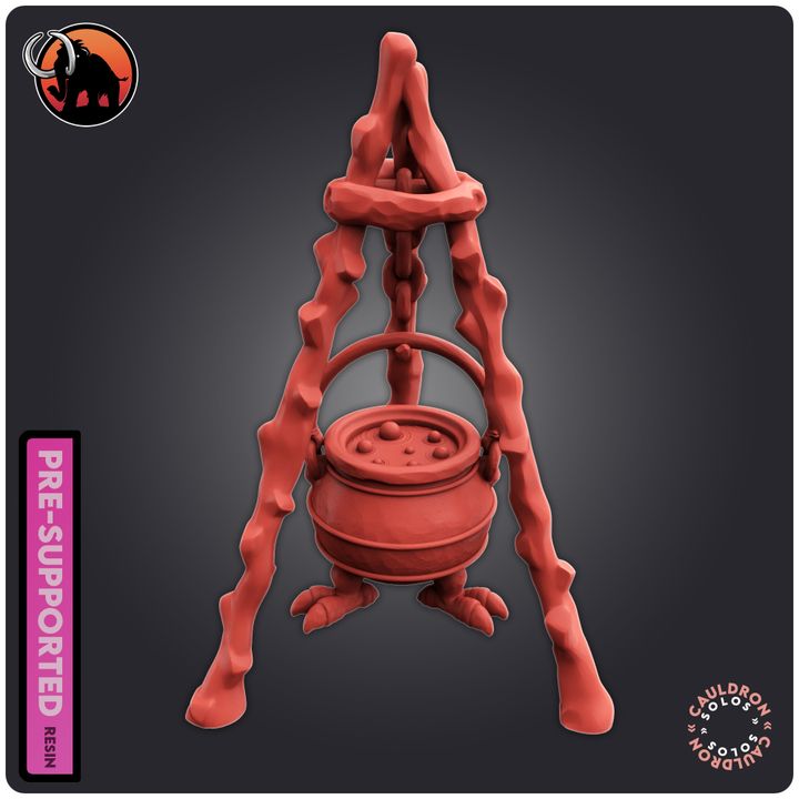 3D Printable Cauldron by Plastic Age