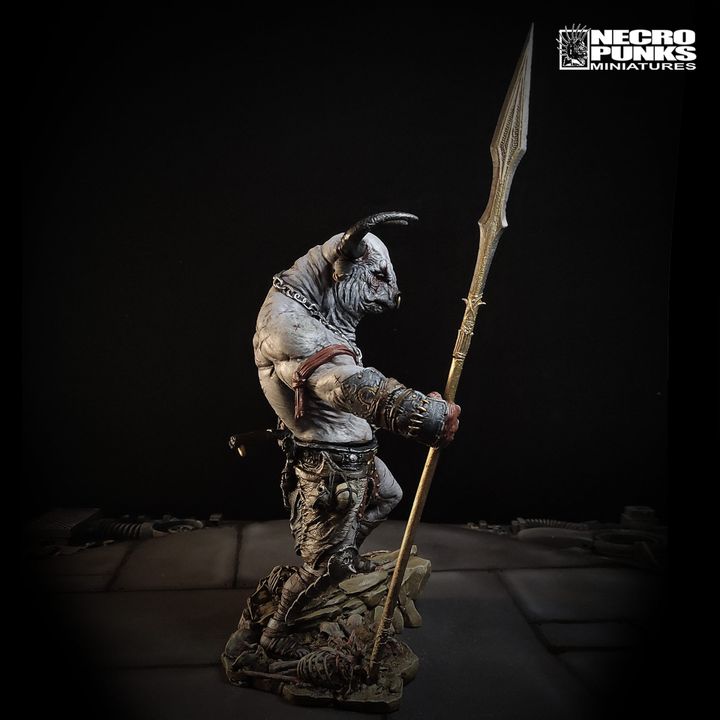 3D Printable TAURUS - 32 and 75mm by Necropunks Miniatures