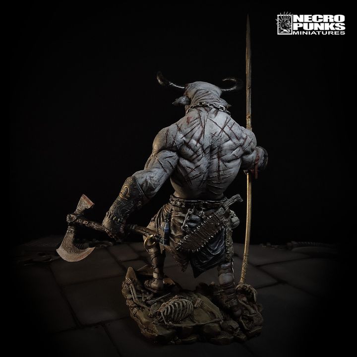 3D Printable TAURUS - 32 and 75mm by Necropunks Miniatures