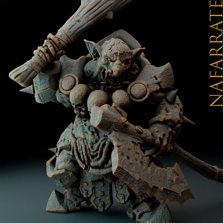 3D Printable Undead Trolls by Nafarrate Designs