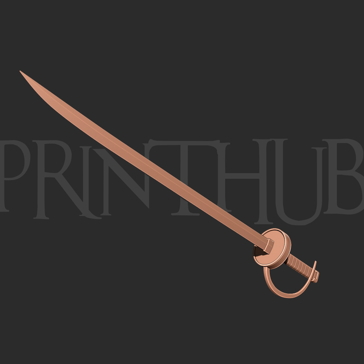 3D Printable shanks gryphon blade 3d print model by Printhub