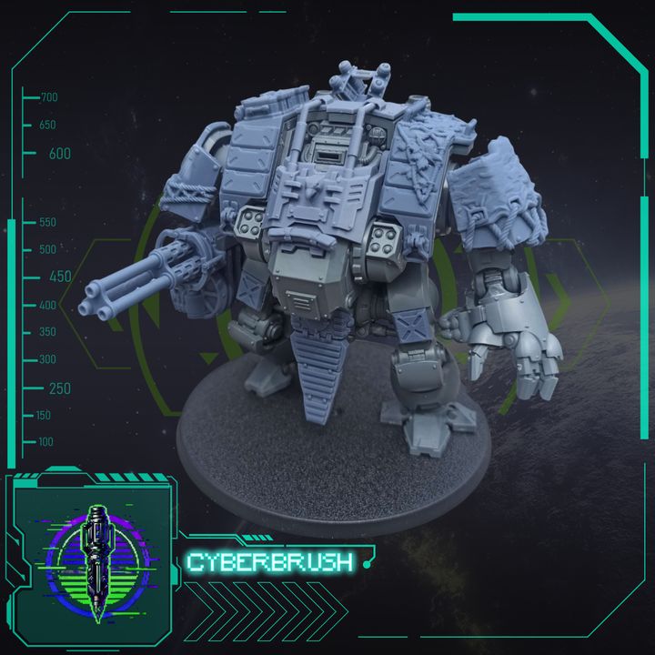3D Printable Rapt'ops Mech Kit by Cyberbrush