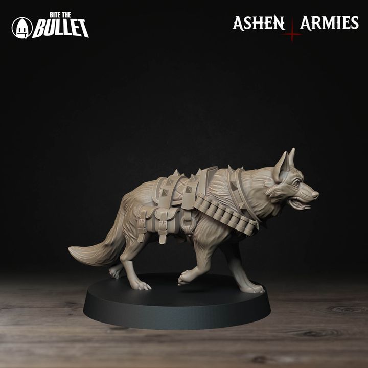3D Printable Bullet Crusade | Sanctified Legion - Combat Dogs (4 Models ...