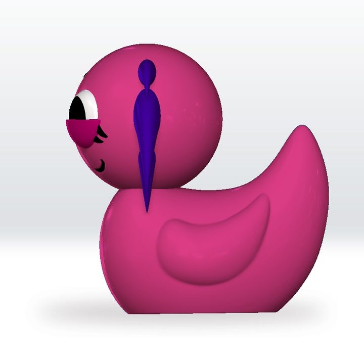 3D Printable OC Sprunki Pyramixed Duck STL file 3D Model Character by ...