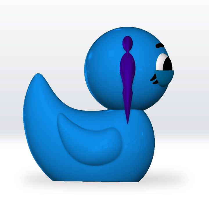 3D Printable OC Sprunki Pyramixed Duck STL file 3D Model Character by ...