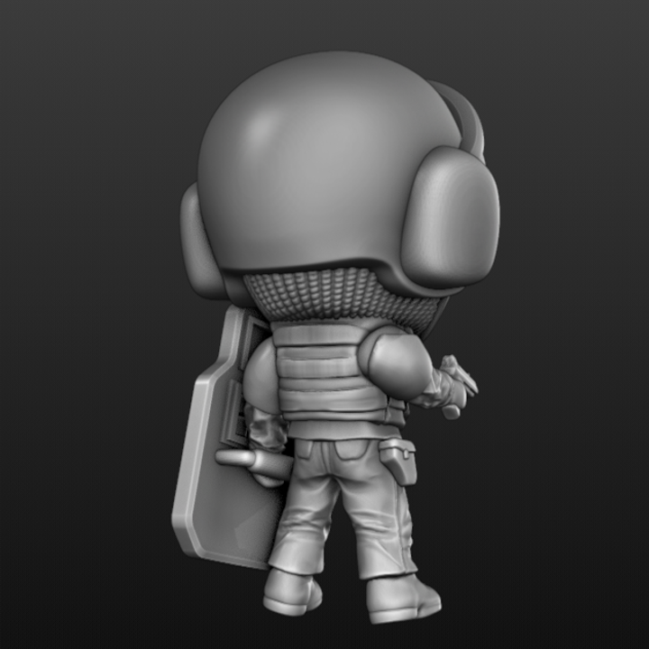 3D Printable Blitz chibi fanart by xyboryz studio