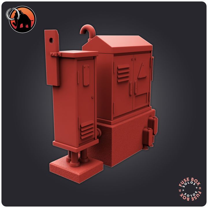 3D Printable Fuse Box by Plastic Age