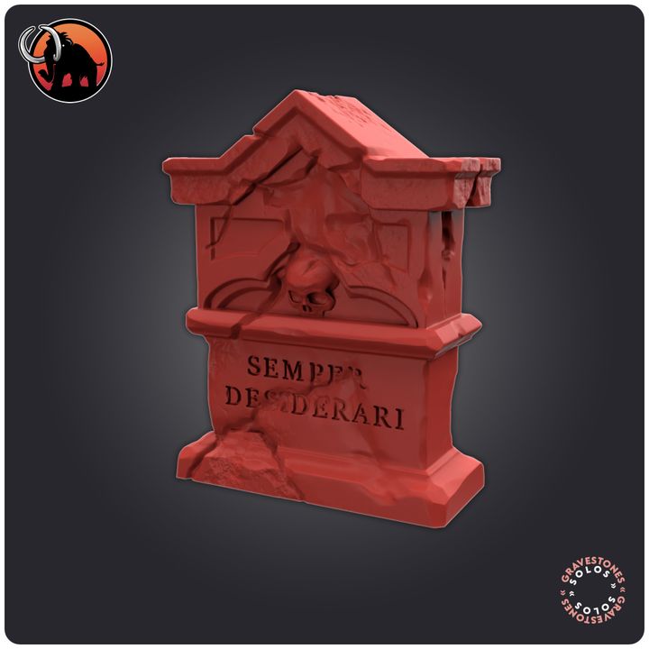 3D Printable Gravestones by Plastic Age