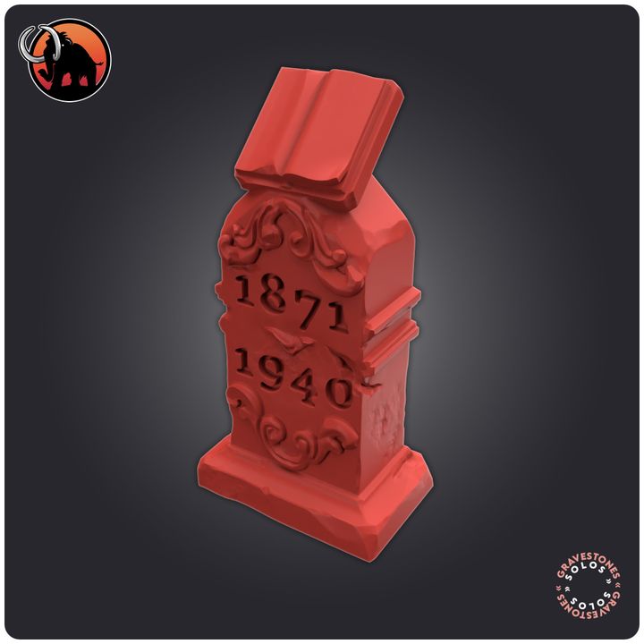 3D Printable Gravestones by Plastic Age