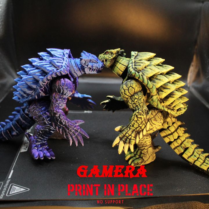 3D Printable gamera printinplace FDM by mario3d