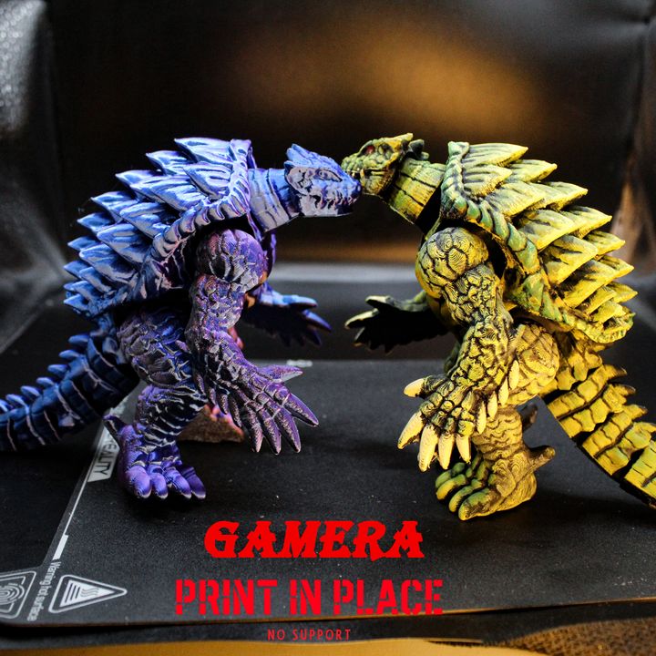 3D Printable gamera printinplace FDM by mario3d
