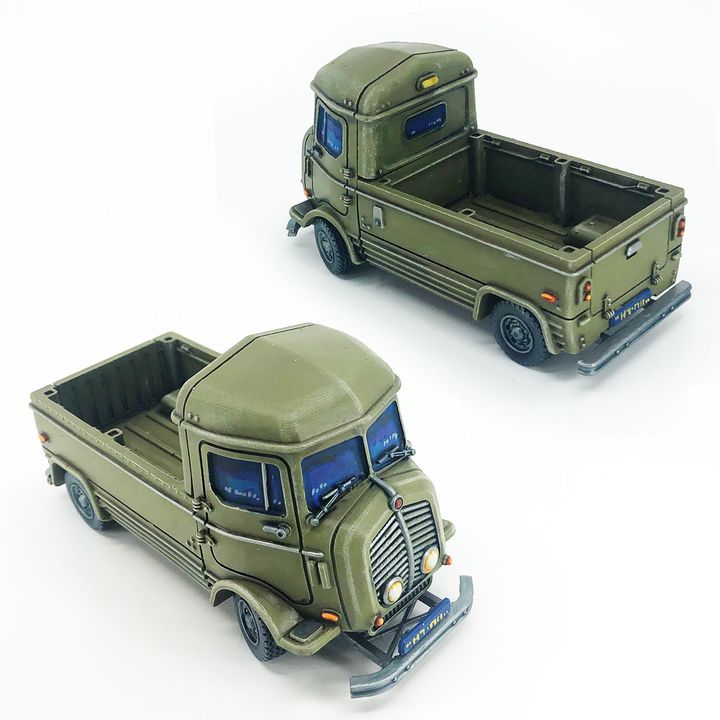 3D Printable Akell K400 Cargo van and variants by Nate Feyma