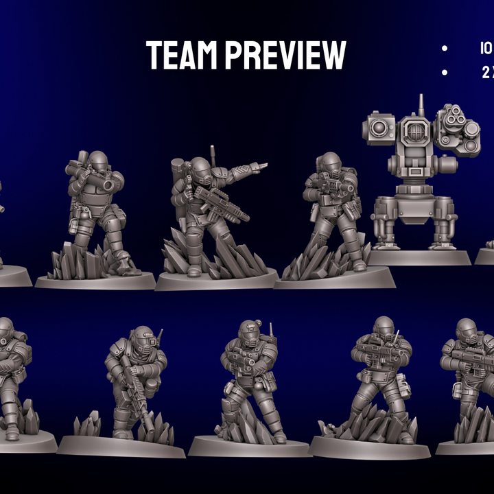 3D Printable Galactic Order (GDI) - The First Line of Defense by ...