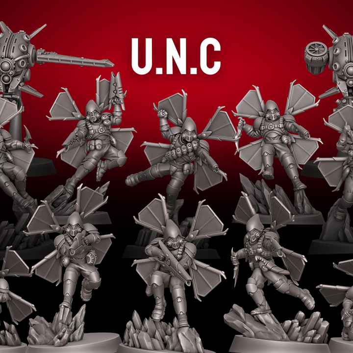 3D Printable U.N.C - Umbral Nexus Collective (NOD) - Masters of Shadow ...