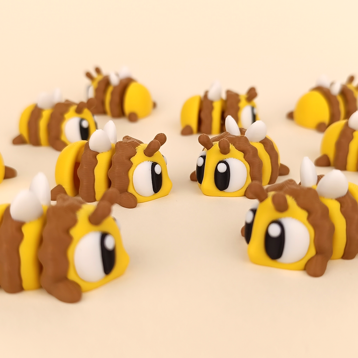 3D Printable Flexi Bee/Beehive House Print-in-place by 3DGOB