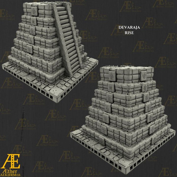3D Printable AEKHMR03 - Khmer: Rise of the Devaraja by Aether Studios