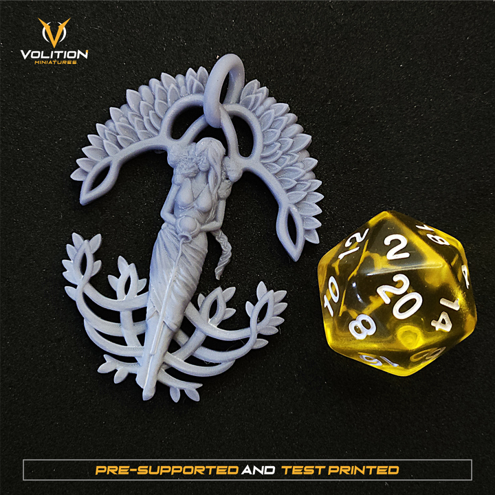 3D Printable Grace of the Tree | Talisman | Pre-supported by Volition ...