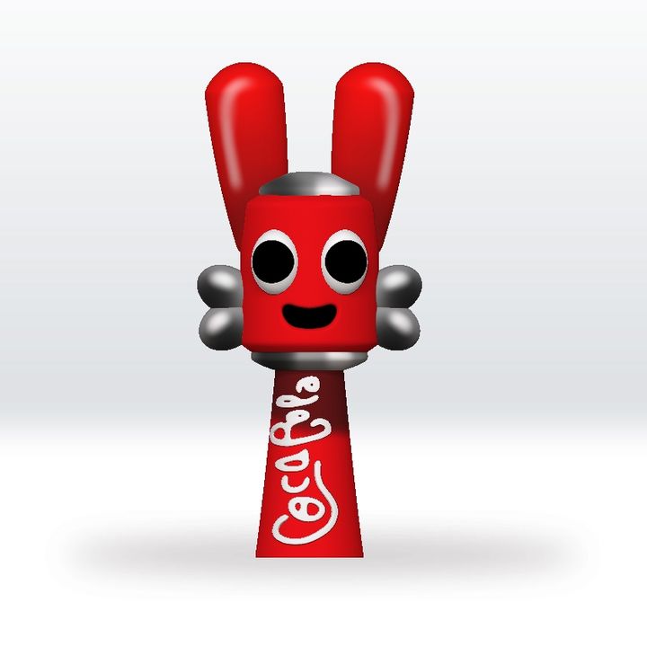 3D Printable Sprunki Pepsi, Cocacola,Fanta, Sprite, Water,Funta STL ...