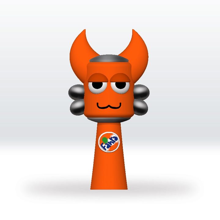 3D Printable Sprunki Pepsi, Cocacola,Fanta, Sprite, Water,Funta STL ...