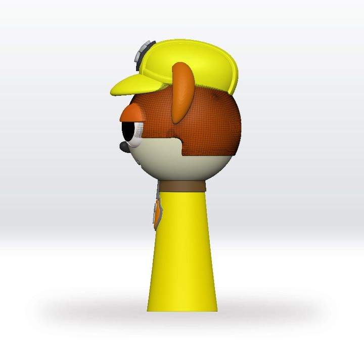 3D Printable Sprunki Paw Patrol Rubble STL file 3D Model Character ...