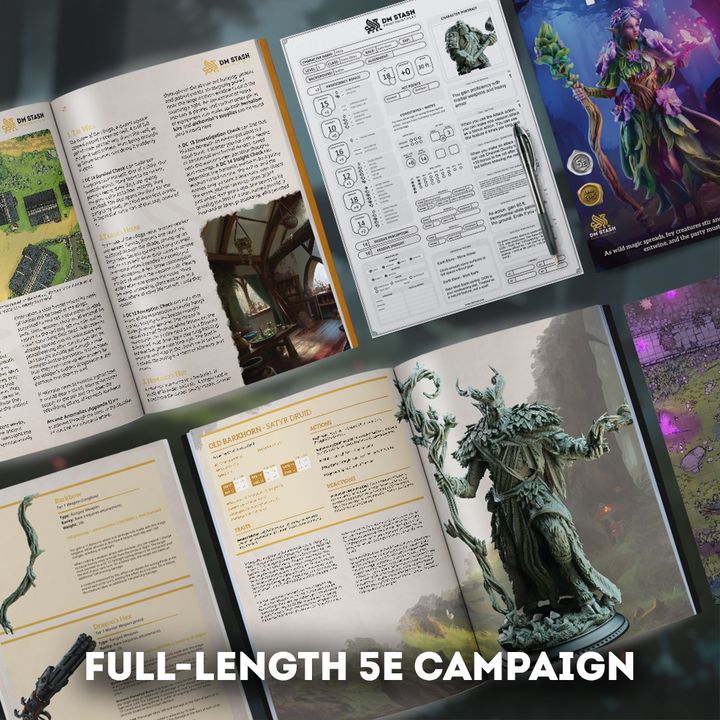 3D Printable The Fey Court (DM Stash May '25 Bundle) by DM Stash