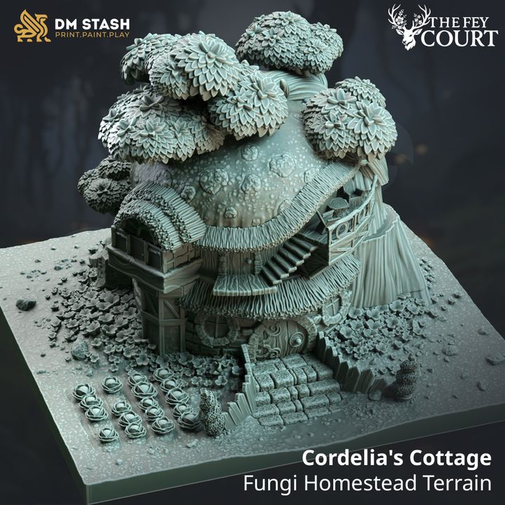 3D Printable The Fey Court (DM Stash May '25 Bundle) by DM Stash