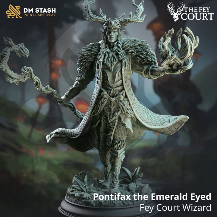 3D Printable The Fey Court (DM Stash May '25 Bundle) by DM Stash