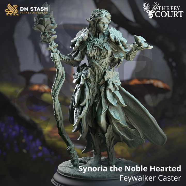 3D Printable The Fey Court (DM Stash May '25 Bundle) by DM Stash