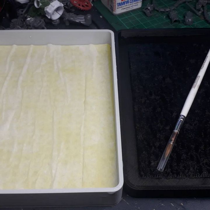 3D Printable Wet Palette by Alan King