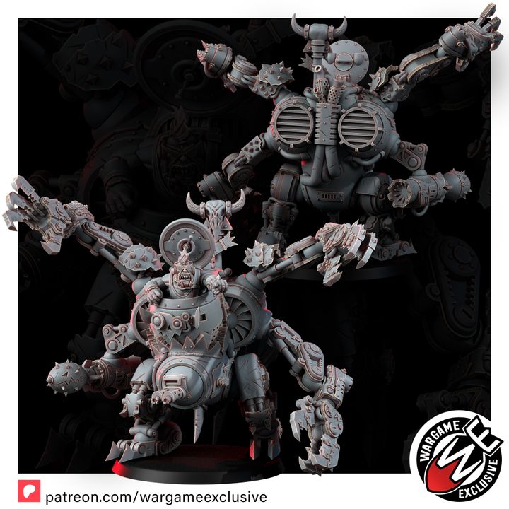 3D Printable ORK JET DREAD by Wargame Exclusive