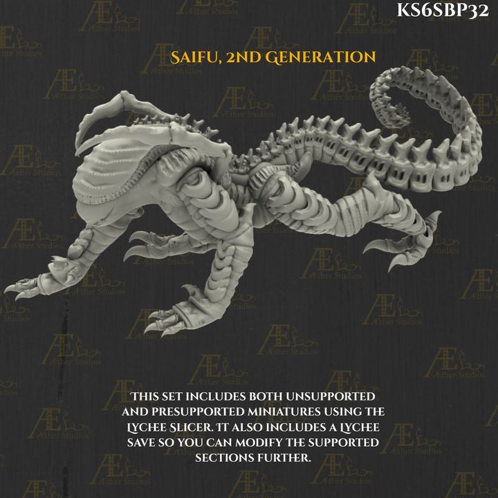 3D Printable KS6SBP32 - Saifu, 2nd Evolution by Aether Studios