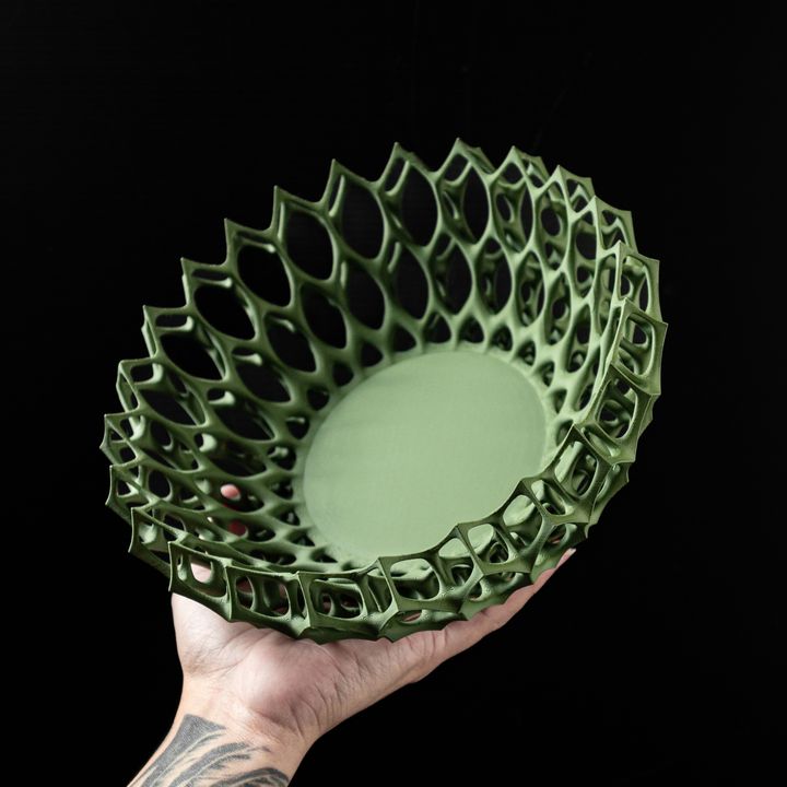 3D Printable Invader Catch-all Bowl by MODERN MACHINE by MODERN MACHINE