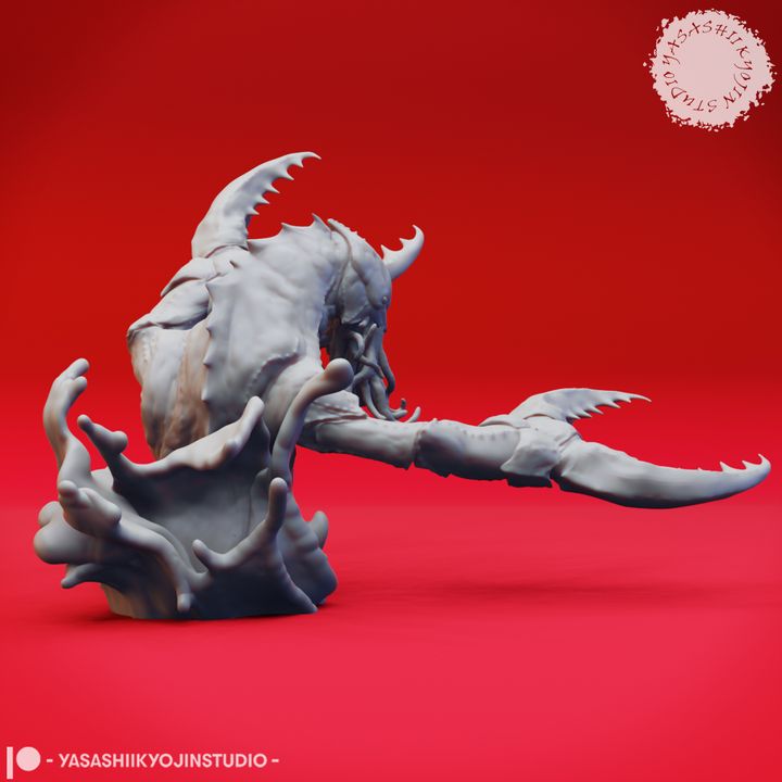 3D Printable Breaching Chuul - Tabletop Miniature (Pre-Supported) by ...