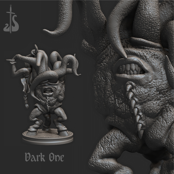 3D Printable Dark One by Vanquish the Darkness