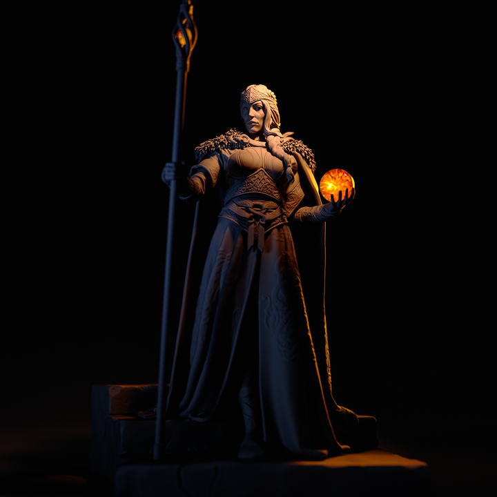 3D Printable FRIGG_120mm_Presupported by The Artifact Smiths