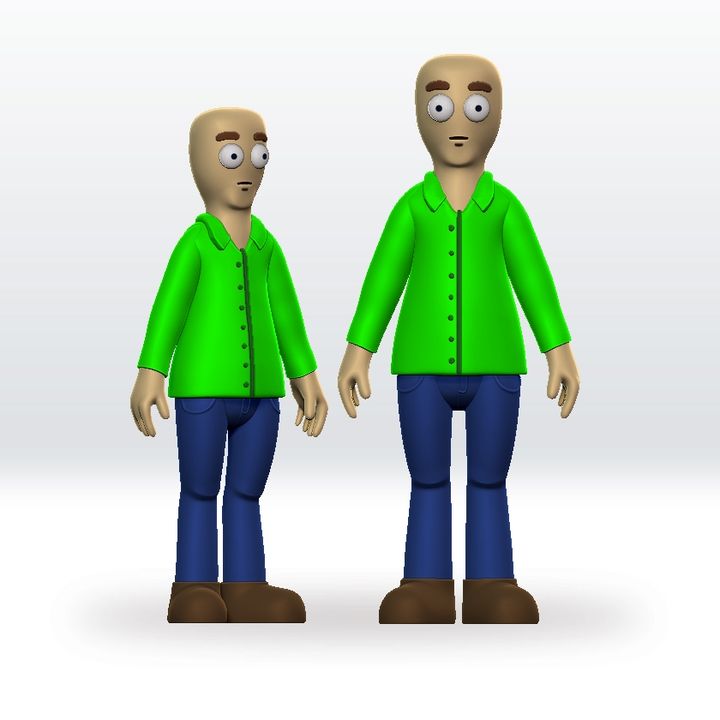 3D Printable Schedule 1 game Baldi 3D Model Schedule 1 STL file ...