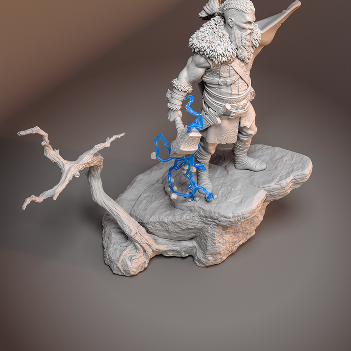 3D Printable THOR_120mm_Presupported by The Artifact Smiths