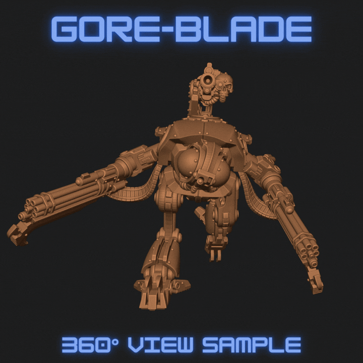 3D Printable Gore Blade Pattern by Rizzenvoth