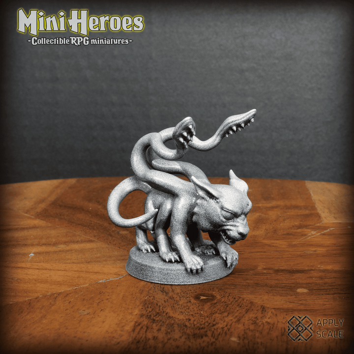 3D Printable Phase Panther - Mini Heroes (Collectible RPG Minis) by ...