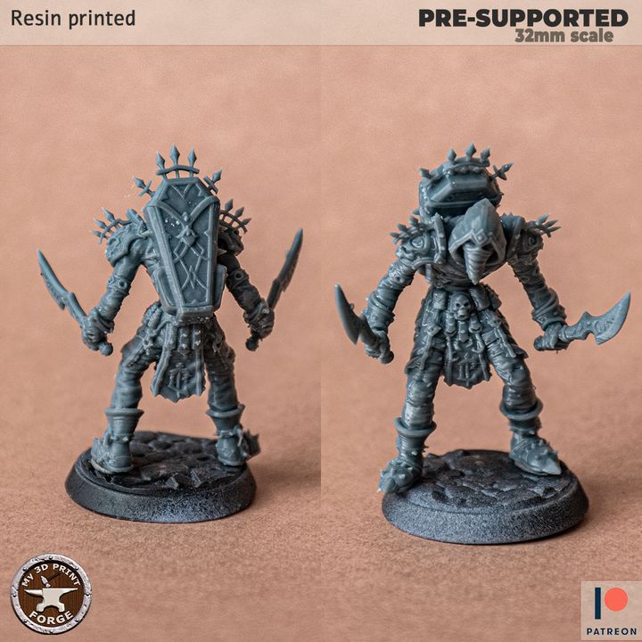 3D Printable Undeads V3 BUNDLE (29 Unique Pre-supported STLs) by ...