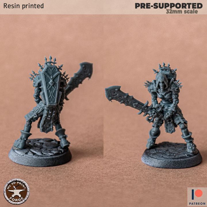 3D Printable Undeads V3 BUNDLE (29 Unique Pre-supported STLs) by ...