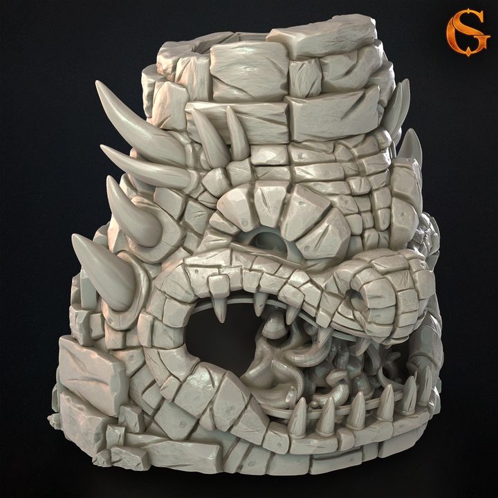 3D Printable Dragon Forge by SolGood Creations