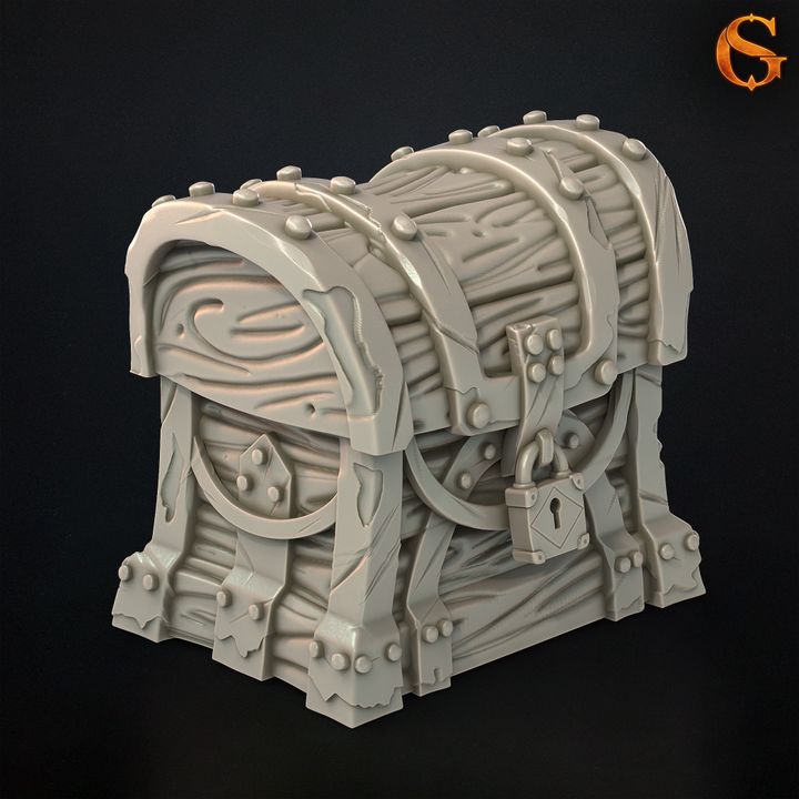 3D Printable Money Chest by SolGood Creations