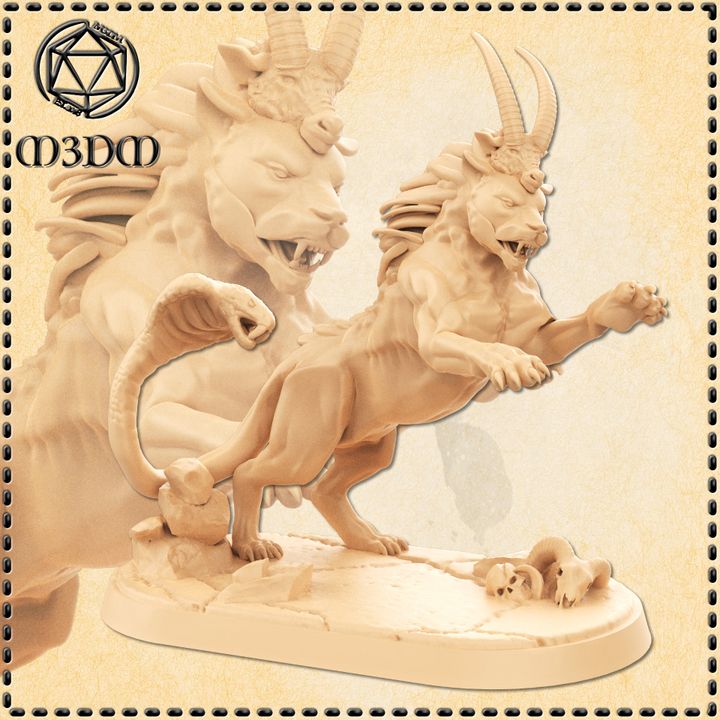 3D Printable Chimera Variant by M3DM