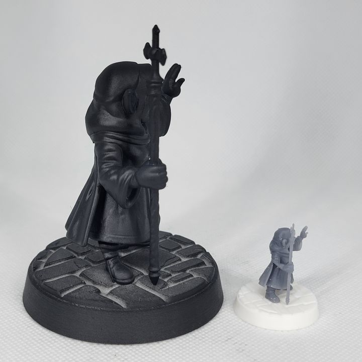 3D Printable Female Goblin Cleric by Tavern Forge Studio
