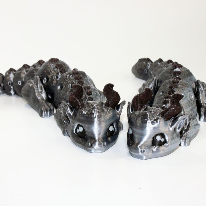 3D Printable Baby Moon Dragon by Teal Cat Creative