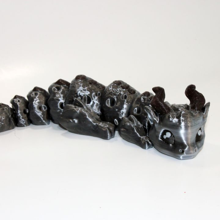 3D Printable Baby Moon Dragon by Teal Cat Creative