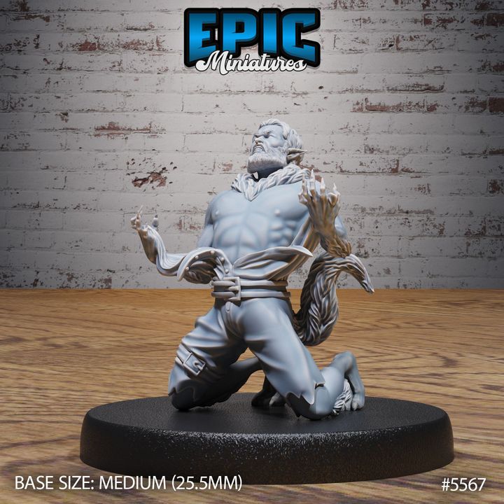 3D Printable Cursed Traveller Set / Humanoid Warrior / Human Hybrid ...